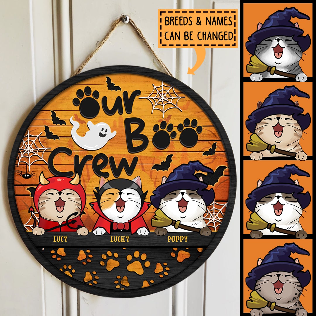 Halloween Welcome Door Signs, Halloween Costume Welcome Signs, Our Boo